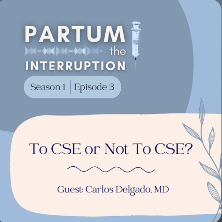 To CSE or not to CSE? - UW Anesthesiology & Pain Medicine